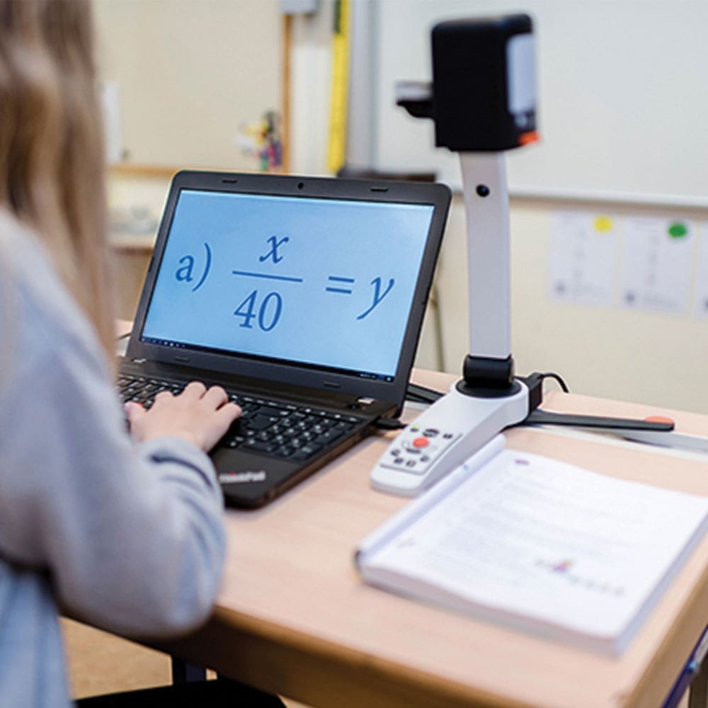 Portable Video Magnifier Ideal for Students with Visual Impairment